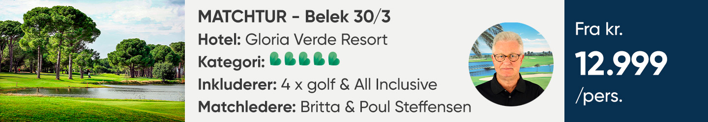 Golfture - Se Danmarks største udvalg af golfture og golf rejser